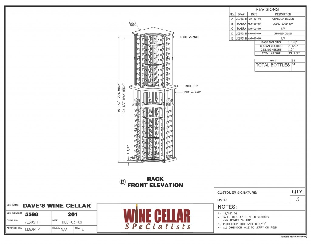New Custom Wine Cellars Chicago Illinois | Palos Heights