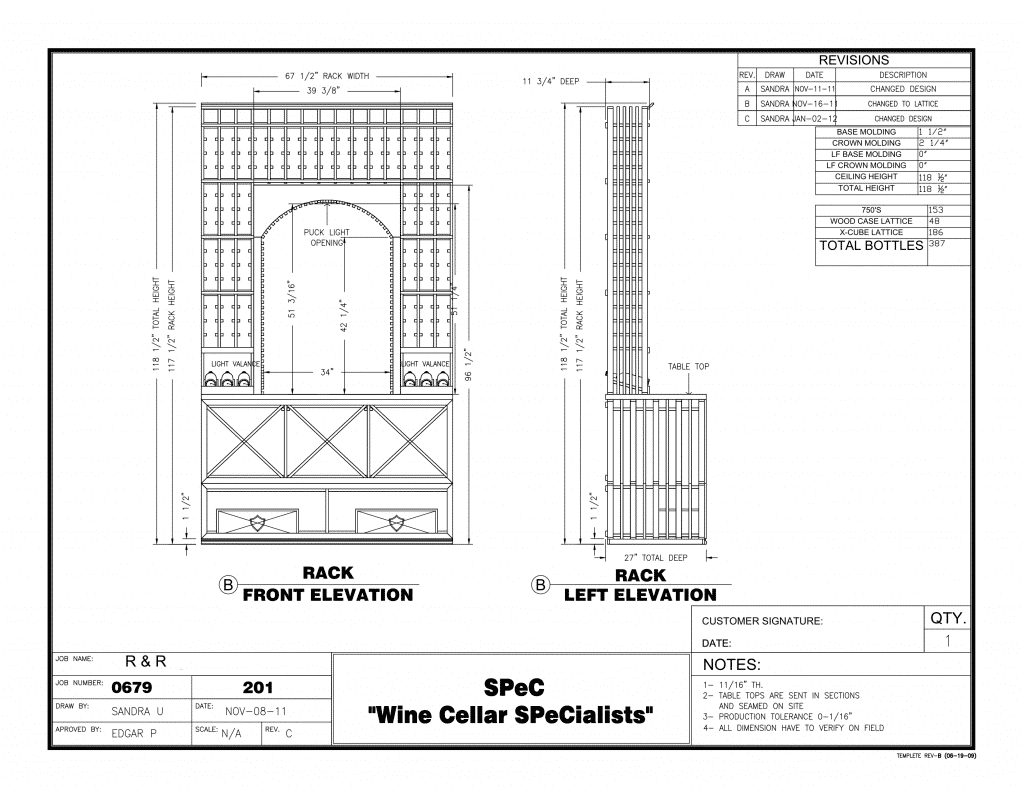 New Residential Custom Wine Cellars Atlanta Georgia