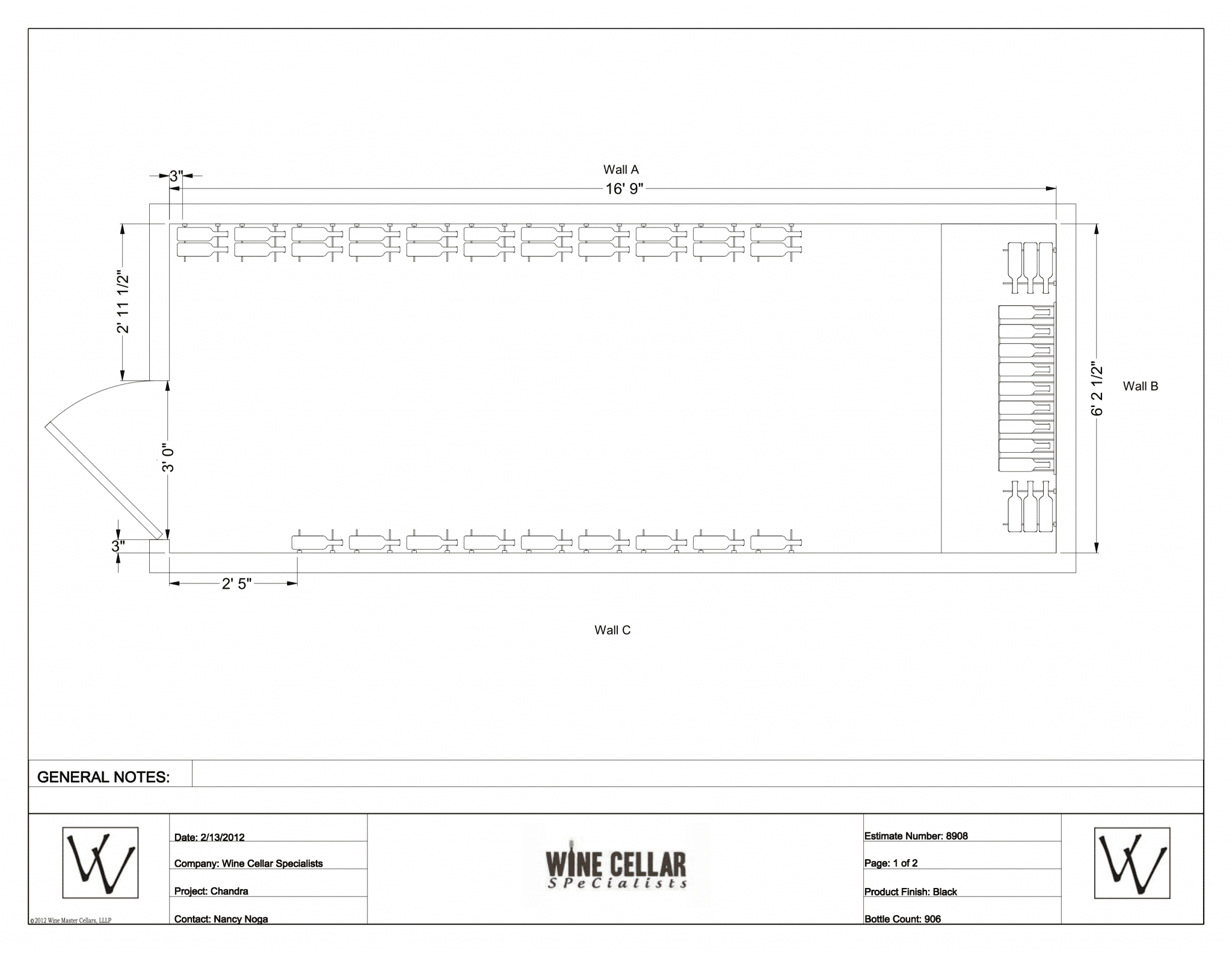 Custom Wine Cellars Wine Cellar Builders Atlanta Project