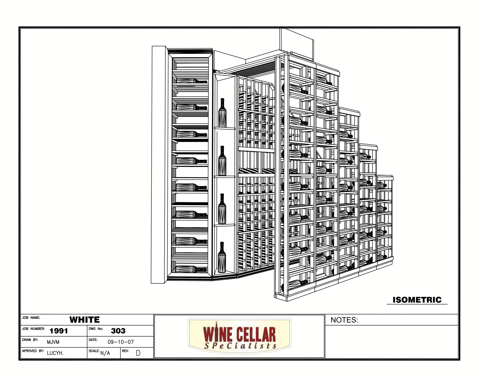 Custom Wine Cellars Chicago Illinois Under Staircase Project