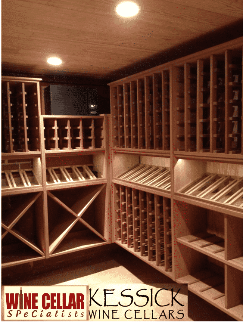 Contemporary Wooden Wine Cellar Racks from Kessick