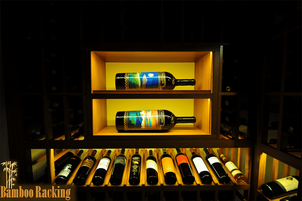 Bamboo Racks for Custom Wine Cellars - A Sustainable Choice