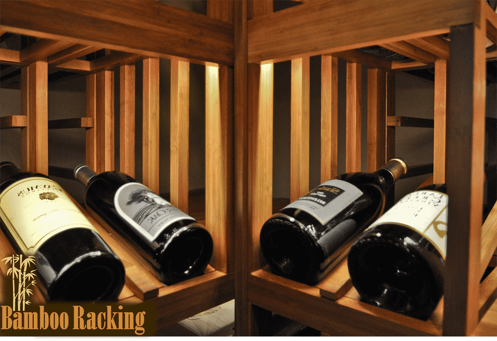 Bamboo Racks for Custom Wine Cellars - A Sustainable Choice