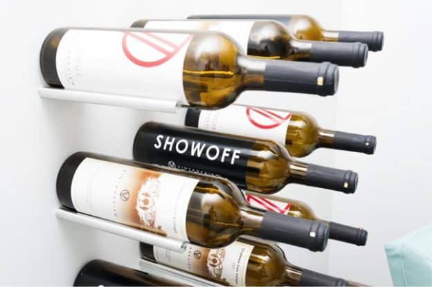 MODERN Metal Wine Racks - Vino Rails by *VintageView*