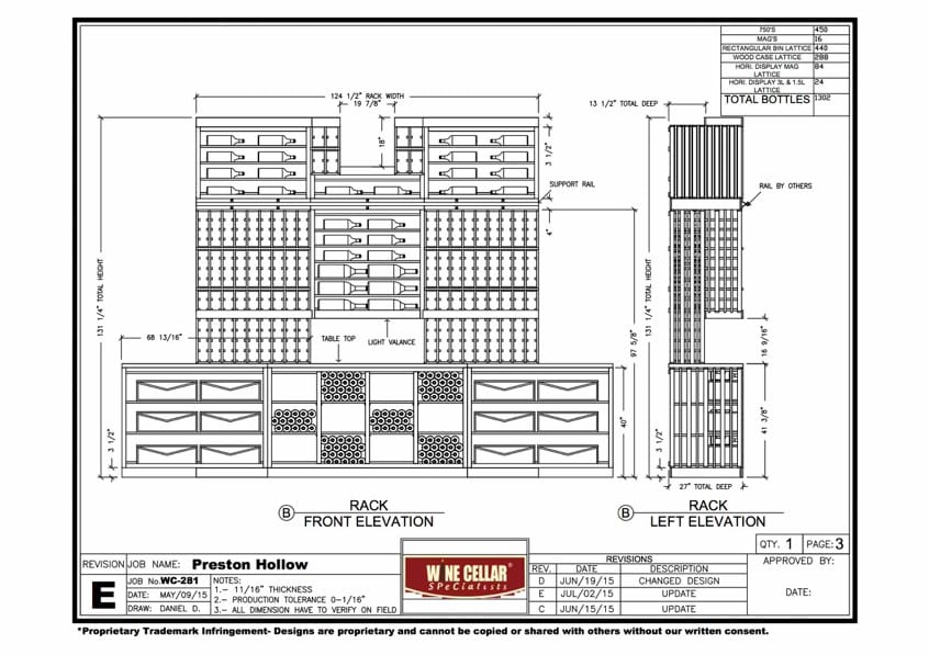 AWARD-WINNING Wine Room w/ Wood Racks **Dallas, TX**