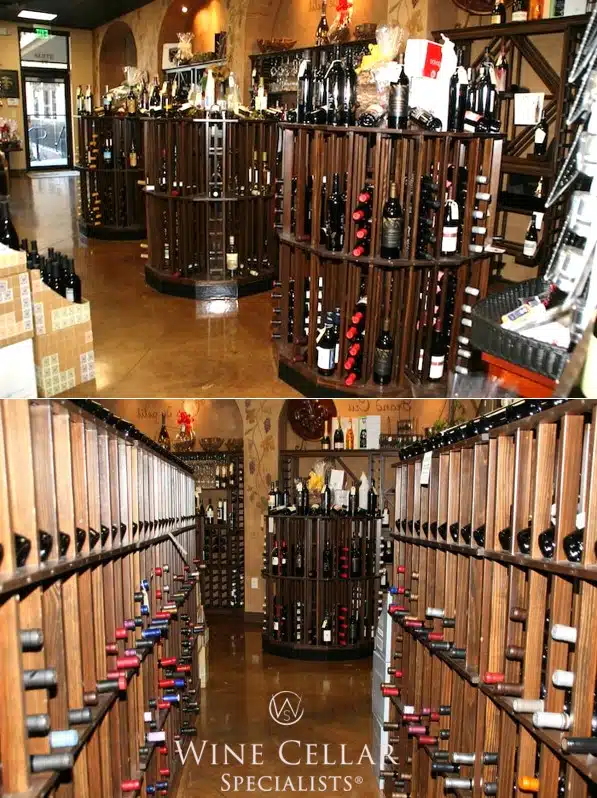 Commercial Wine Racks Bistro de la Reine