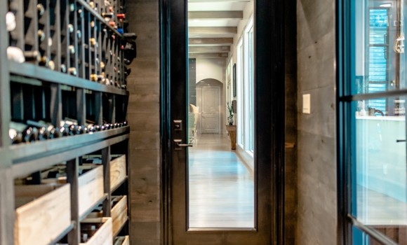 Modern Design, Stylish Taste: Contemporary Wine Cellar Gallery for ...